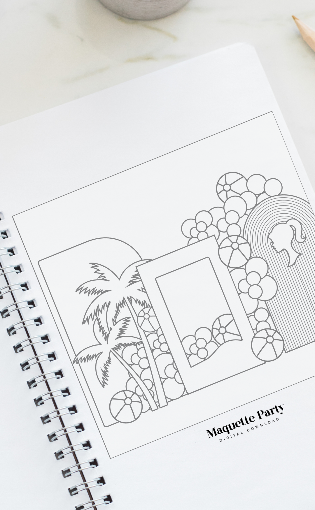 Printable Coloring Packs for a Relaxing and Creative Break – Maquette Party